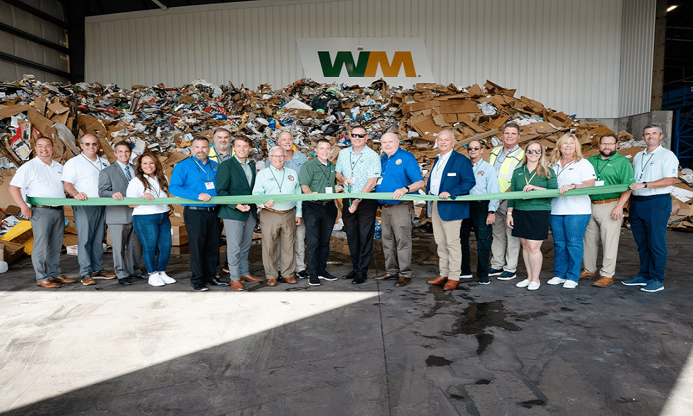 WM Unveils New $30 Million State-of-the-Art Recycling Facility ...