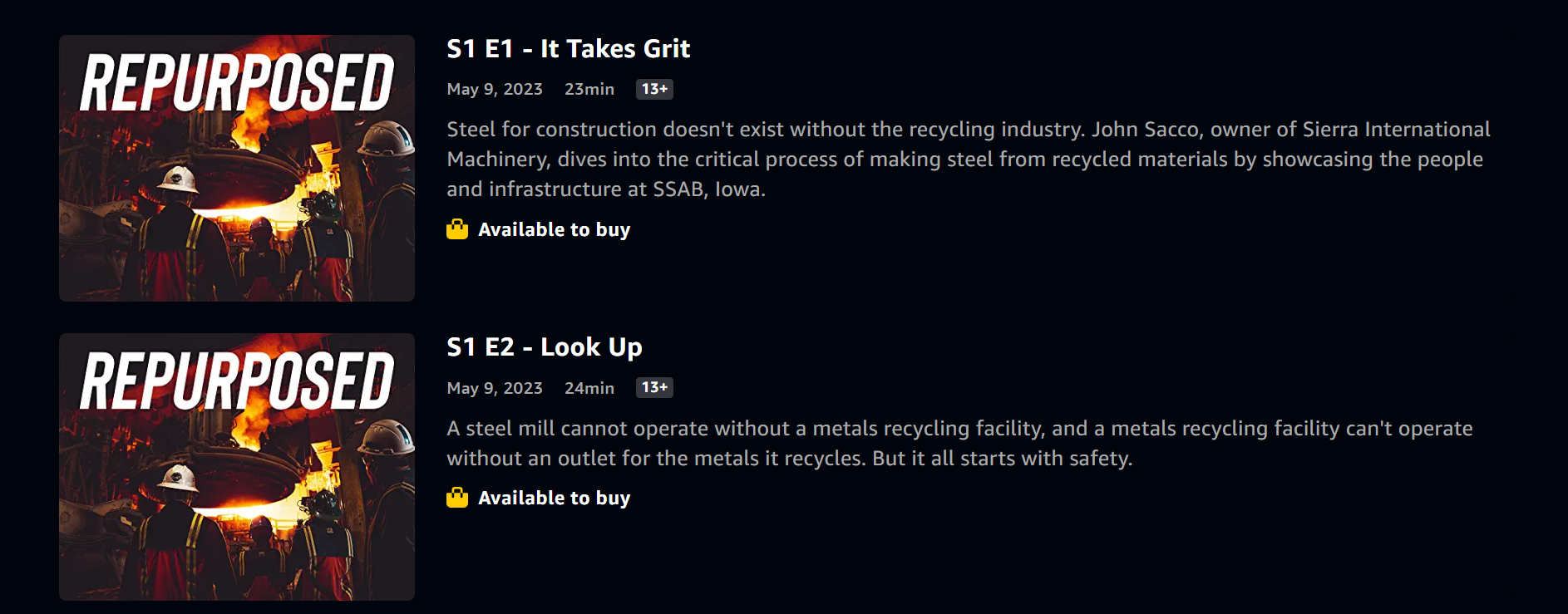 Sierra’s Docuseries Repurposed Hits Prime - Recycled Materials Association